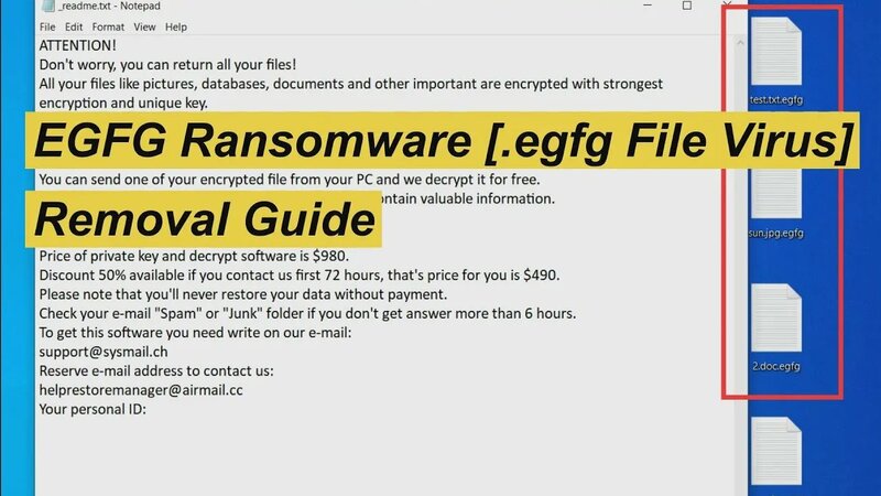 egfg Ransomware [.egfg file virus] Removal Guide | Decrypt egfg ...
