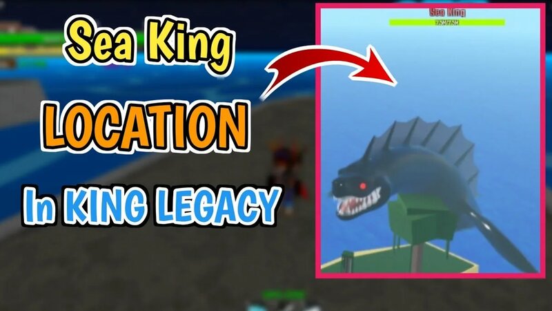 Sea King Spawn Location In King Legacy [Update 8] (2025) | All King ...