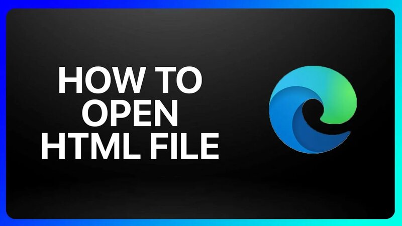 How To Open Html File In Microsoft Edge Tutorial - Yandex Video aramada ...