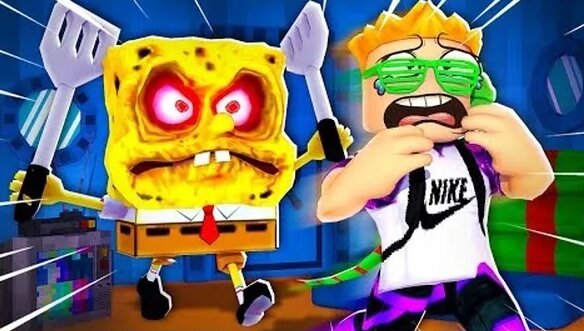 Побег ИЗ ДОМА Спонча В Roblox... Поззи — Видео от Pozzi | ИГРЫ ...