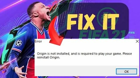How to Fix "Origin Not Installed" Error in FIFA 21 | FIFA 21 Origin Error | Fix Origin ...