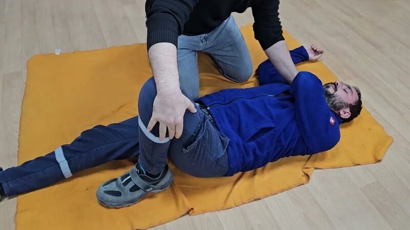 Recovery Rescue Position, First Aid Training Application According to ...