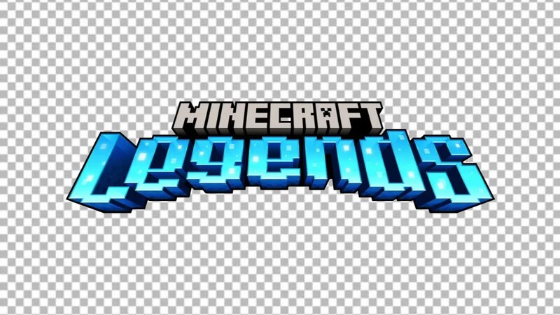 Minecraft Legends Logo Transparent PNG