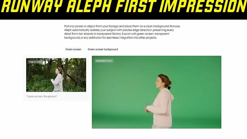 Runway Aleph First Impression - Смотреть онлайн в поиске Яндекса по Видео