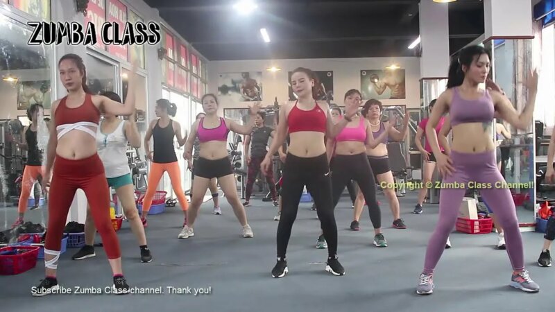 22 Mins Aerobic reduction of belly fat quickly l Aerobic dance workout full video l Zumba Class ...