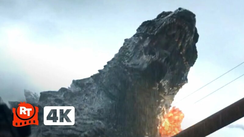 Godzilla (2014) 4K - Godzilla Attacks the Golden Gate Bridge Scene ...