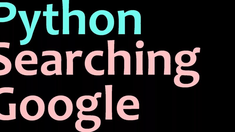 How to search Google in Python and JSON module tutorial. - Смотреть ...