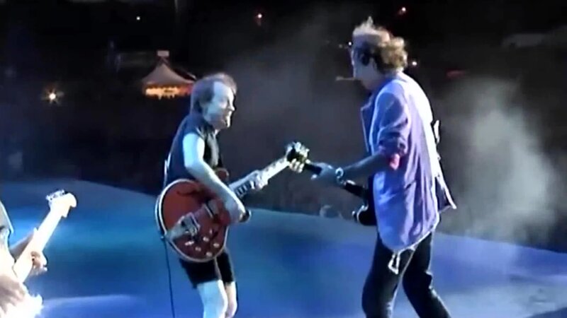AC_DC Rolling Stones, Malcolm Young, Angus Young Live Jam — Видео от AC ...