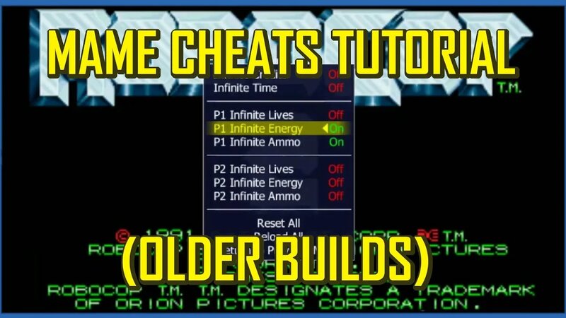 MAME Tutorial - How To Add Cheats To MAME || MAME Emulator How To ...