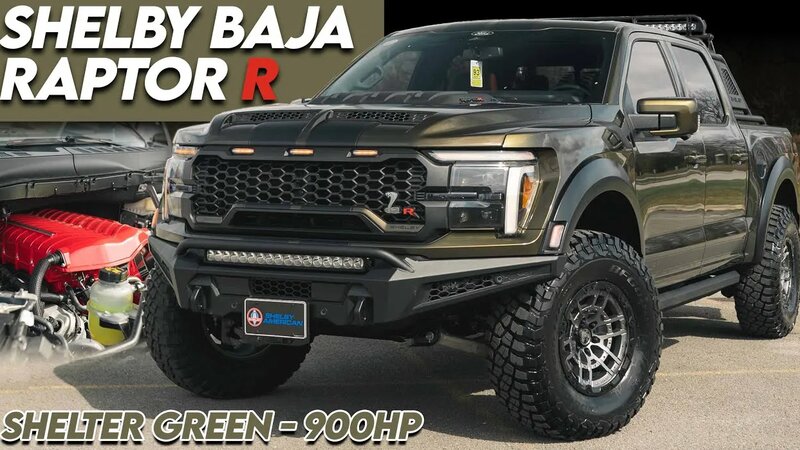 2025 Shelby Baja Raptor R in Shelter Green with over 900hp! - Смотреть ...