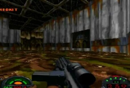 STAR WARS - Dark Forces (PC, PS1) Playthrough mission 3: Anoat City ...