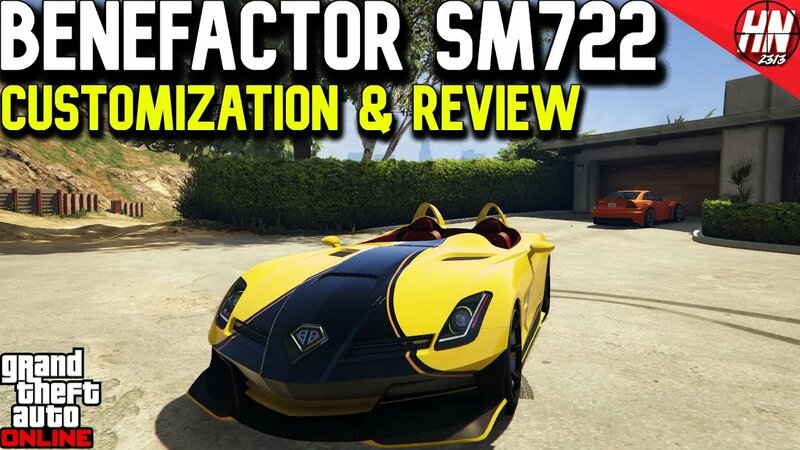 Benefactor Sm722 Customization & Review | GTA Online - Смотреть онлайн ...