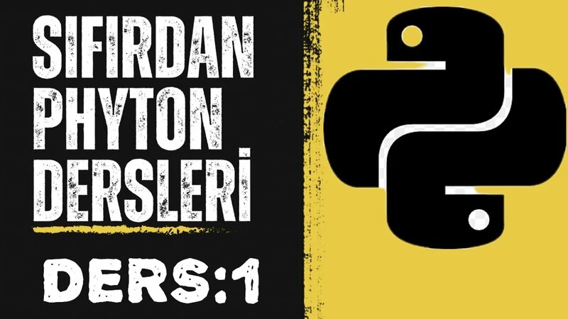 Sıfırdan python dersleri -1 (kod yazma) python code , kodlama nedir ...