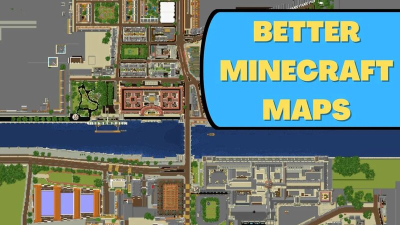 How to see Full World Map in Minecraft | Explore Minecraft Map Java ...