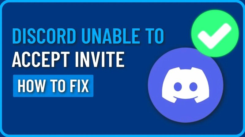 Discord Unable to Accept Invite (2024) | How To Fix Unable to Accept ...