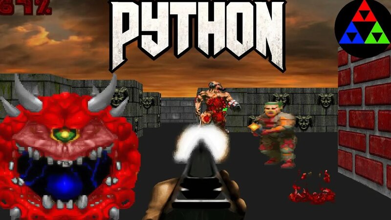 Creating a DOOM (Wolfenstein) - style 3D Game in Python - Смотреть ...