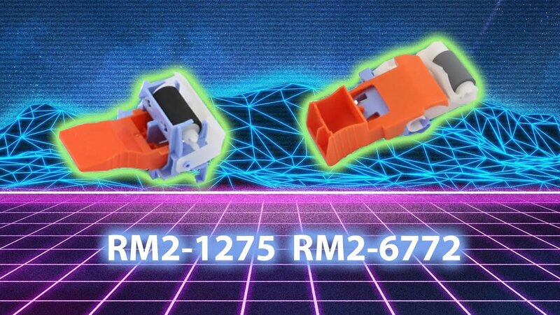 Комплект роликов 2 лотка rm2-1275 rm2-6772 J8j70-67904 - Смотреть ...