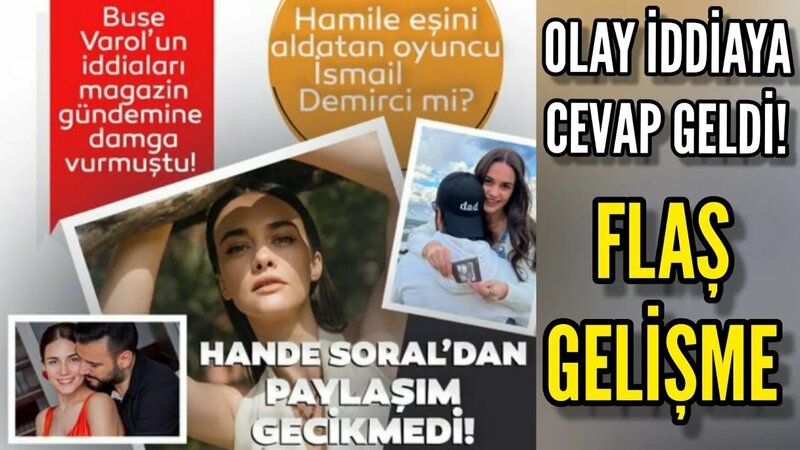 Buse Varol'un İsmail Demirci Eşini Aldattı İddiası Sonrası Hande Soral ...