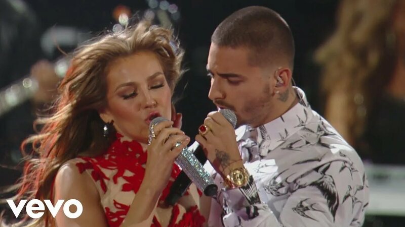 Thalia - Desde Esa Noche (Premio Lo Nuestro 2016) ft. Maluma - Watch ...