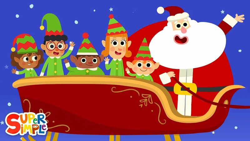 Five Little Elves | Christmas Song For Kids | Super Simple Songs ...