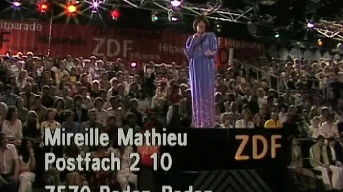 Mireille Mathieu - Santa Maria (ZDF Hitparade 26.06.1978) - Смотреть ...