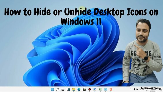 How to Hide or Unhide Desktop Icons on Windows 11 - EroFound