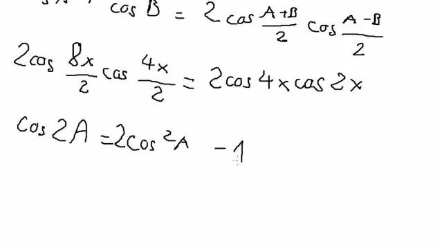 Calculus and Trigonometry Help: Solve the equation cos^2 x + cos^2 (2x ...
