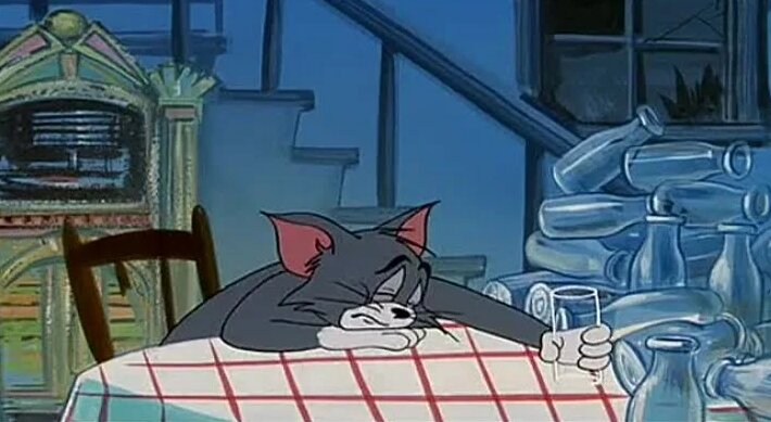 Видео Том и Джерри - Блюз грустного кота (Tom and Jerry - Blue Cat ...