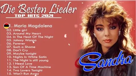 Greatest Hits Full Album Sandra Songs - Best of Sandra 2021 - Смотреть ...