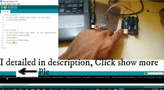 Arduino with USB to TTL Cp2102 IC - Смотреть онлайн в поиске Яндекса по ...