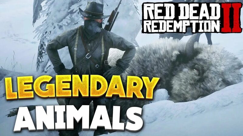 Red Dead Redemption 2 All Legendary Animals Locations! RDR2 - Yandex ...