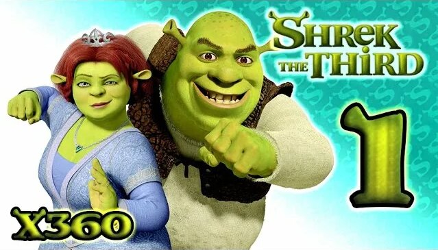Shrek The Third Walkthrough Part 1 (Xbox 360) Intro + The Docks ...
