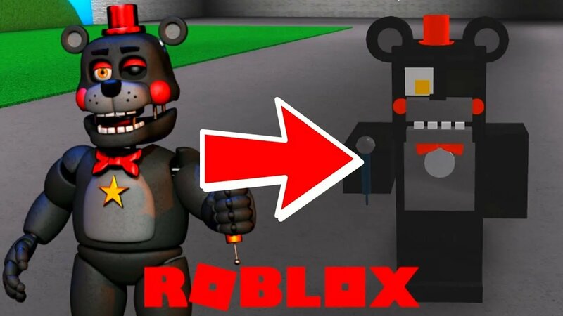 Becoming freddy fazbear's pizzeria simulator animatronics in roblox ...