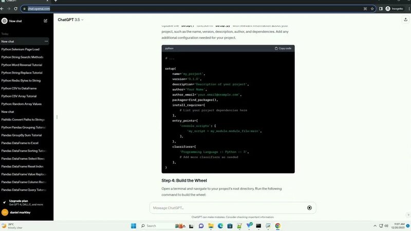python setup py build wheel - Yandex Video aramada çevrimiçi izle