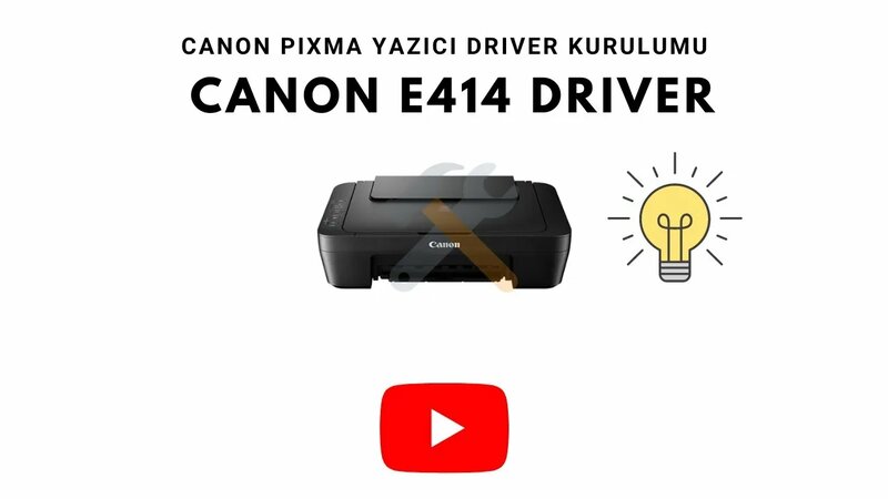 Canon Pixma E414 Printer Driver Installation - Yandex Video aramada ...