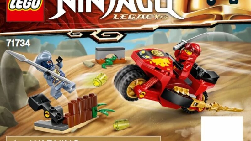 LEGO Instructions | Ninjago | 71734 | Kai's Blade Cycle | Rise of the ...