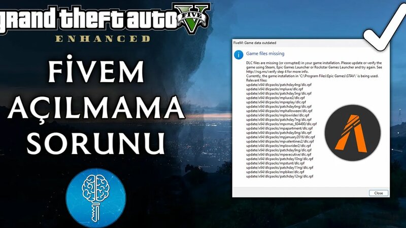 GTA 5 Enhanced FiveM Açılmama Sorunu Çözümü | GTA 5 Enhanced FiveM Game ...