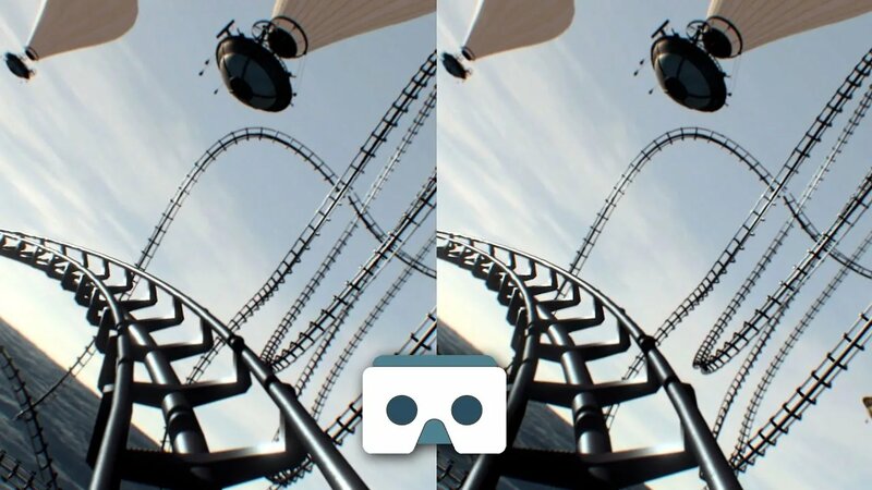 Extreme VR Roller Coaster: Virtual Reality 3D Video for Samsung Gear VR ...