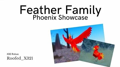 Feather Family: Phoenix Showcase #roblox #featherFamily - Yandex Video ...