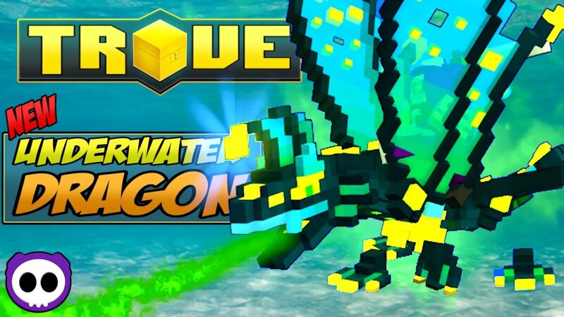 HOW TO GET DEEP SEA Dragon IN Trove! Trove Thallasion, Shaper of the ...