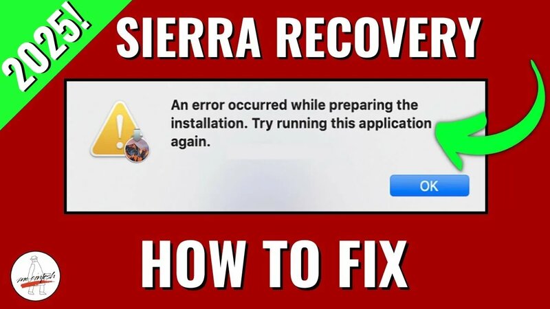 [Fixed] An error occurred while preparing the installation! macOS ...