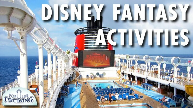 Disney Fantasy Tour & Disney Fantasy Review: Activities ~ Disney Cruise ...