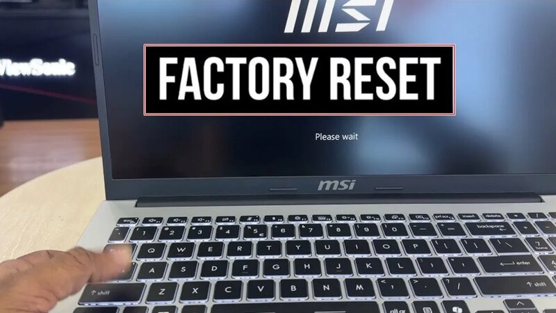 How To Factory Reset MSI Laptop | MSI Recovery - Yandex Video aramada ...