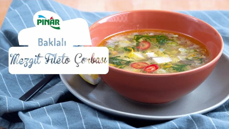 Mezgit C orbası Nasıl Yapılır? – Evde Baklalı Mezgit Fileto C orbası ...