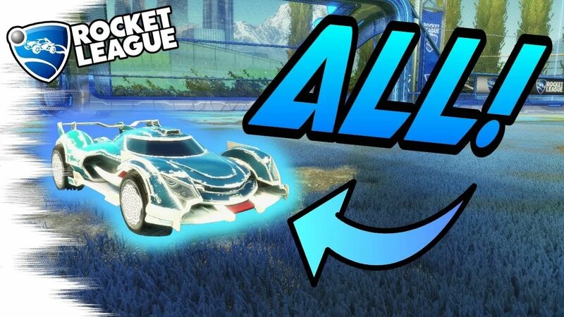 Rocket League Trading - ALL Painted Centio V17s Showcase! - Overdrive ...