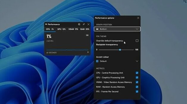 How to Show Xbox Game Bar Performance Widget on Taskbar in Windows 11 ...