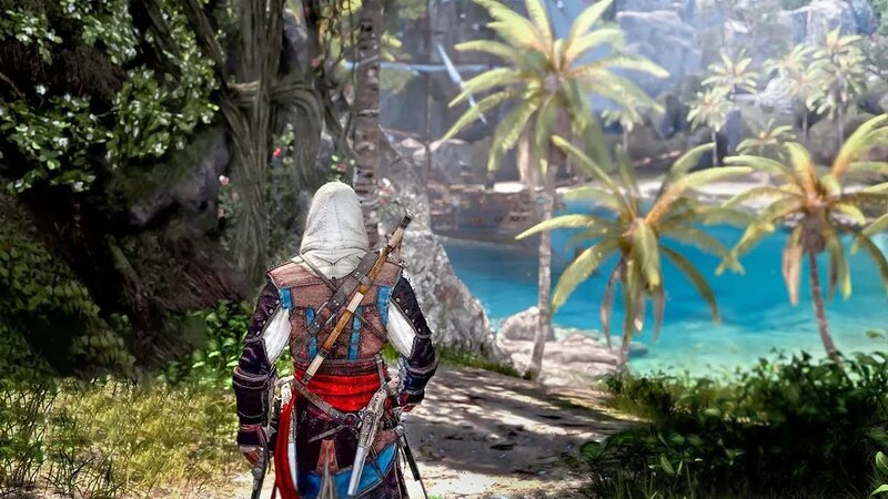 Assassin's Creed IV: Black Flag Remastered 4K Ray Tracing Graphics Mod ...