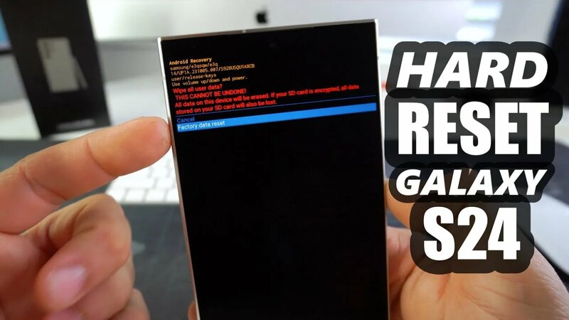 How To Hard Reset Samsung Galaxy S24 | S24+ | S24 Ultra - Factory Reset ...