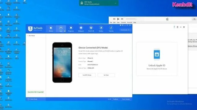 How to restore iphone using 3utools Khôi phục iphone bằng 3u tools ...