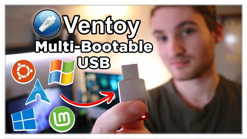 How To Make a Multi-Bootable USB with Ventoy - Boot Multiple ISO Files ...
